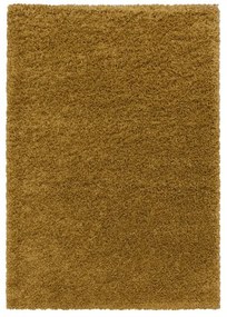Kusový koberec Sydney shaggy 3000 gold 60 x 110 cm