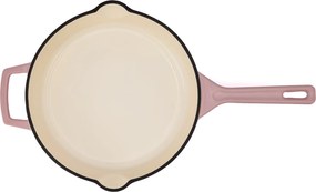 Elmich Smaltovaná litinová pánev Ember 26 cm - růžová