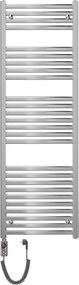 Mexen Helios, elektrické topné těleso 1500x500 mm + topná tyč 600 W, chromová, W103-1500-500-2600-01