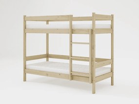 Patrová postel SAM s roštem | borovice 90 x 200 cm