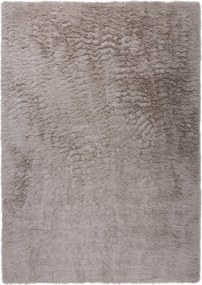 Kusový koberec Alpine Faux Fur Soft Grey, 160x230, šedá, obývacia izba, Flair Rugs