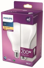 Philips 8718699764630 led žárovka 1x23w | e27 | 3452lm | 2700k - teplá bílá, matná bílá, eyecomfort