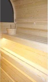 RAKOUSKÝ produkt - Venkovní sauna HANKO pro 6 osob 210 x 180 x 210cm ( F60180 )