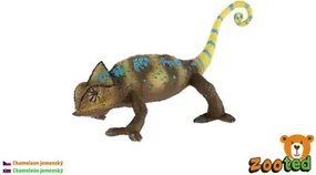 ZOOTED Figurka Chameleon jemenský / Plast / 18 cm / od 3 let
