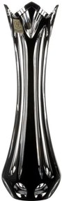Váza Lotos I, barva černá, výška 255 mm
