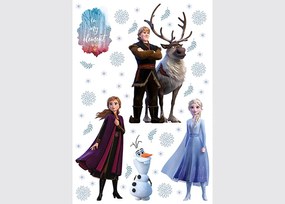 Dětská samolepka na zeď Ledové Království – Mrazivá Zima, Disney | 42.5 x 65 cm | DDK 1731