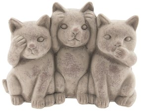 Dekorace sedící kočičky Cats - 22*10*16 cm