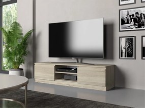 TPS Stolek pod televizi RTV MALVA 140 cm - Dub sonoma