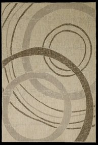 BE Koberec Eqos 0003 BEIGE - béžový obdélníkový Rozměr: 120x180 cm