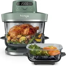 Ninja AS090EUGN Crispi Pro zelená / Horkovzdušná fritéza / 5,7 l
