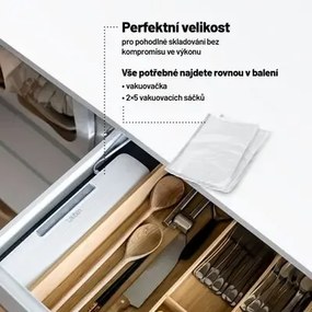 Lauben Vacuum Sealer 10WT bílá / Vakuovačka / 80 W / max. šířka 30 cm