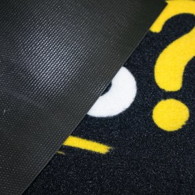 Mercury Flooring, Rohožka Co zas 40x60 cm - na ven i na doma, 40x60, černá