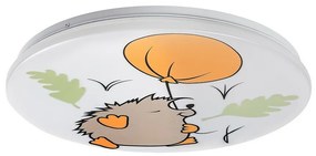 Rabalux 71191 dětské stropní LED svítidlo Hedgy - ježek a balon, 24W, IP20, pr. 37,5 cm