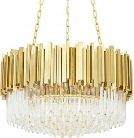 Závěsná lampa Imperial DW-D5688S.GOLD glamour zlaté řetězy