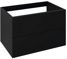 Sapho TREOS umyvadlová skříňka 75x53x50,5cm, černá mat - TS070-3535