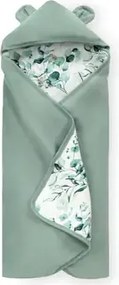 Hauck Zavinovací deka do autosedačky a kočárku Snuggle Leaves Mint
