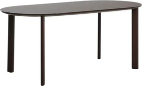 Zahradní jídelní stůl se skleněnou deskou 90x180 cm Erice – Kave Home