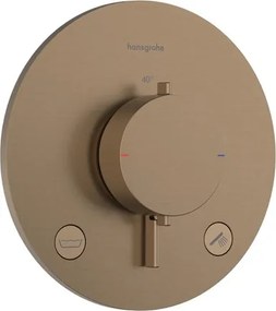 Hansgrohe Ecostat Comfort S sprchová a vanová baterie bez podomítkového tělesa kartáčovaný bronz 33718140