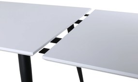 Jídelní stůl Jimmy, bílý, 90x195