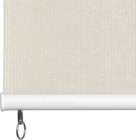 vidaXL Venkovní roletová žaluzie 90 % blokování UV 200 x 140 cm [43443] Barva: krémová