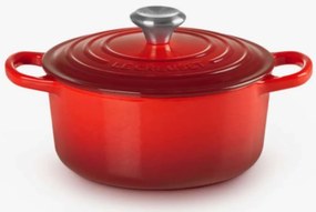 Le Creuset Signature - Pekáč kruhový s poklicí, objem 1,8 l, cerise 21177180602430