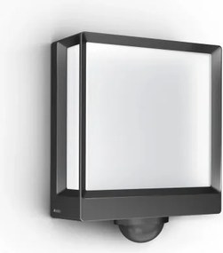 LED venkovní nástěnné svítidlo Steinel L 40 SC antracit 085247 12,9W 1057lm 3000K s pohybovým čidlem