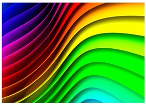Fototapeta - Rainbow Waves