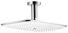 Hansgrohe PuraVida - Horní sprcha 400 mm s přívodem od stropu 100 mm, 1jet, chrom 27390000