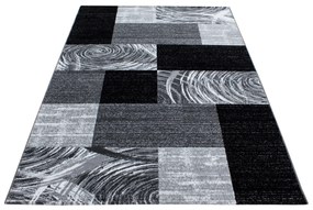Ayyildiz Kusový koberec PARMA 9220, Černá Rozměr koberce: 120 x 170 cm