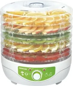 SENCOR SFD 790WH bílá / Sušička ovoce / 250 W / Průměr síta: 23 cm / T