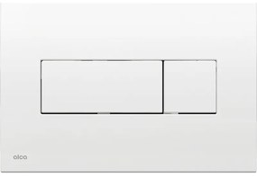 Ovládací tlačítko Alcadrain (Alcaplast) pro předstěnové instalační systémy, bílá-lesk M370