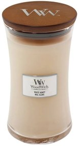 Velká vonná svíčka WoodWick, White Honey