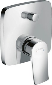 Hansgrohe Metris New, vanová baterie pod omítku, chromová, 31454000