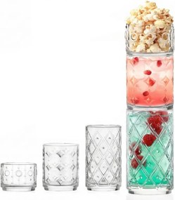 RCR CIRCUS SKLENICE NA VODU 430ML SADA 6KS