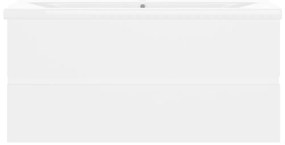 vidaXL Marketos Skříňka se zápustným umyvadlem bílá kompozitní dřevo