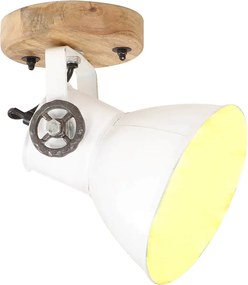 Industriální nástěnné/stropní lampy 2 ks bílé 20 x 25 cm E27 320519