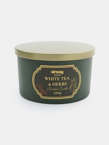Sinsay - Vonná svíčka White Tea & Herbs - zelená
