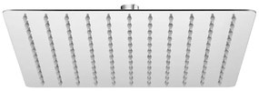 Mereo Mereo, Talířová sprcha horní, Slim, hranatá 250x250 mm s kloubem, nerez, MER-CB485P