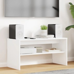 vidaXL Televizní skříň 80 x 35 x 40 cm Kompozitní dřevo [8000307] Barva: Bílá