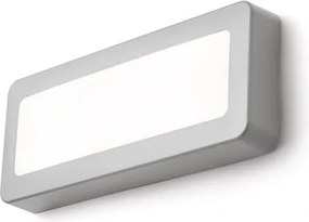 RED R11951 RENO SQ DR přisazená šedá 230V LED 5W IP65 3000K - RED - DESIGN RENDL