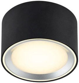 Led světlo nordlux stmívatelné led světlo fallon - černá, 100 mm, 60 mm