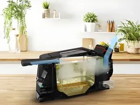 Tefal Clear Duo FR600D10 nerez/černá / Fritéza / 2000 W / 3,5 l / 150-