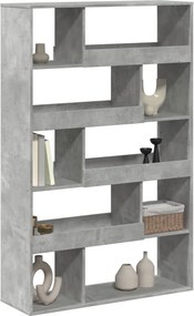 Knihovna betonově šedá 100 x 33 x 156,5 cm kompozitní dřevo 3309342