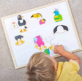 Bigjigs Toys Magnetky - Ptačí přátelé