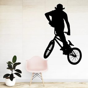 BMX free raider - vinylová samolepka na zeď 125x78cm