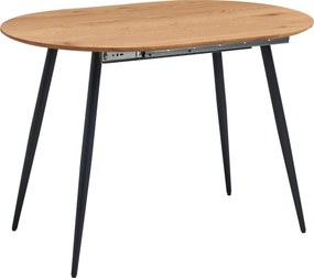 XXXLutz JÍDELNÍ STŮL, barvy dubu, 120-160/80/75 cm P & B - Jídelní stoly - 001467003001