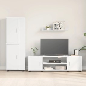 Sestava TV skříněk Bílá Kompozitní dřevo 3397896