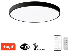 Immax NEO 07249L-LED Stmívatelné svítidlo SEMPLICI 48W/230V Wi-Fi Tuya černá+ DO
