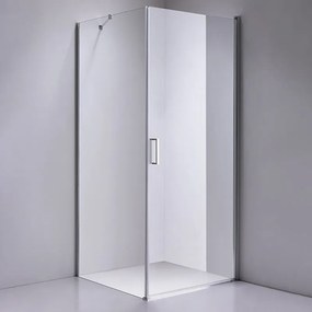 BPS-koupelny Čtvercový sprchový kout HYD-SK-ZAR-900 90x90 chrom/transparent - bez vaničky