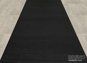 Breno Koupelnová pěnová předložka SOFTY-TEX 79803.2 černá, šíře 65 cm, Černá